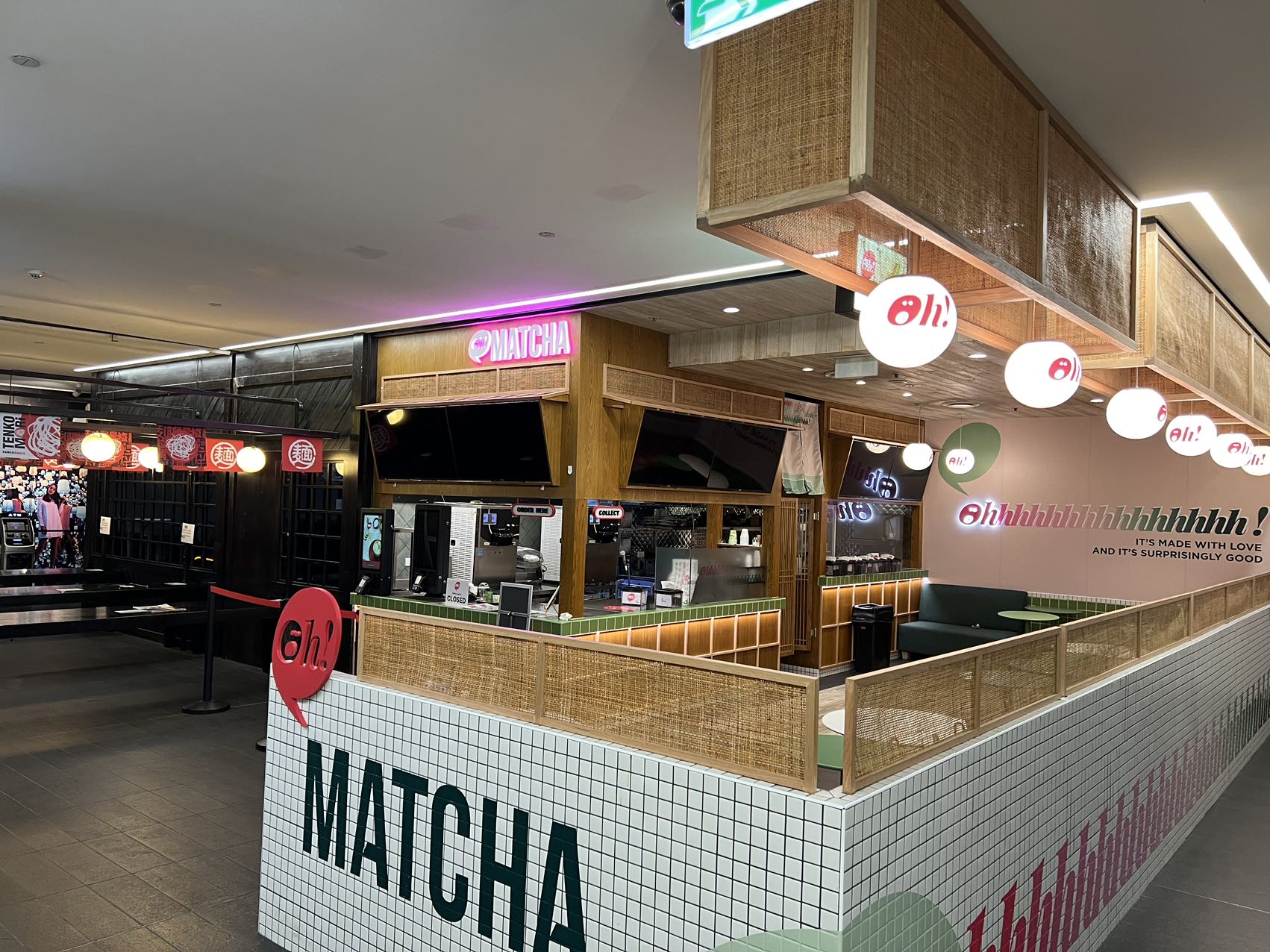 Oh Matcha – PRE Shopfitting
