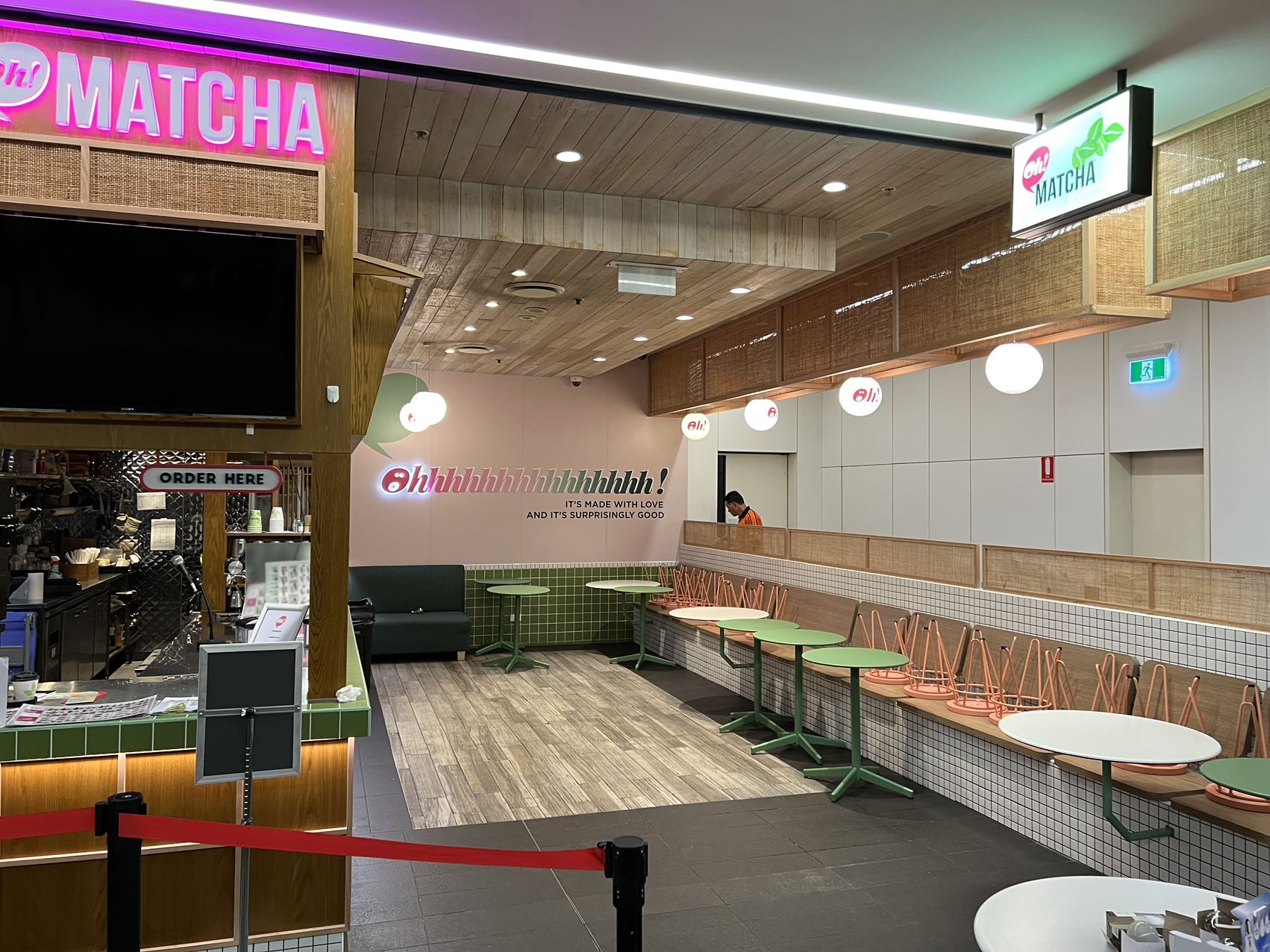 Oh Matcha – PRE Shopfitting